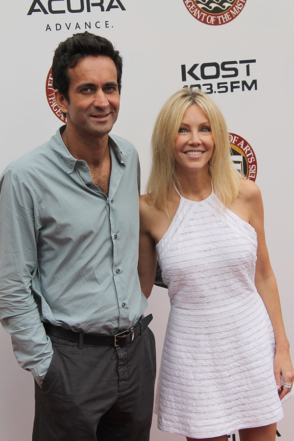 Dr. Marc Mani and Heather Locklear at Festival of Arts Laguna Beach, CA ...