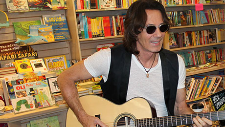 Rick Springfield performs and signs his book Magnificent Vibration in ...
